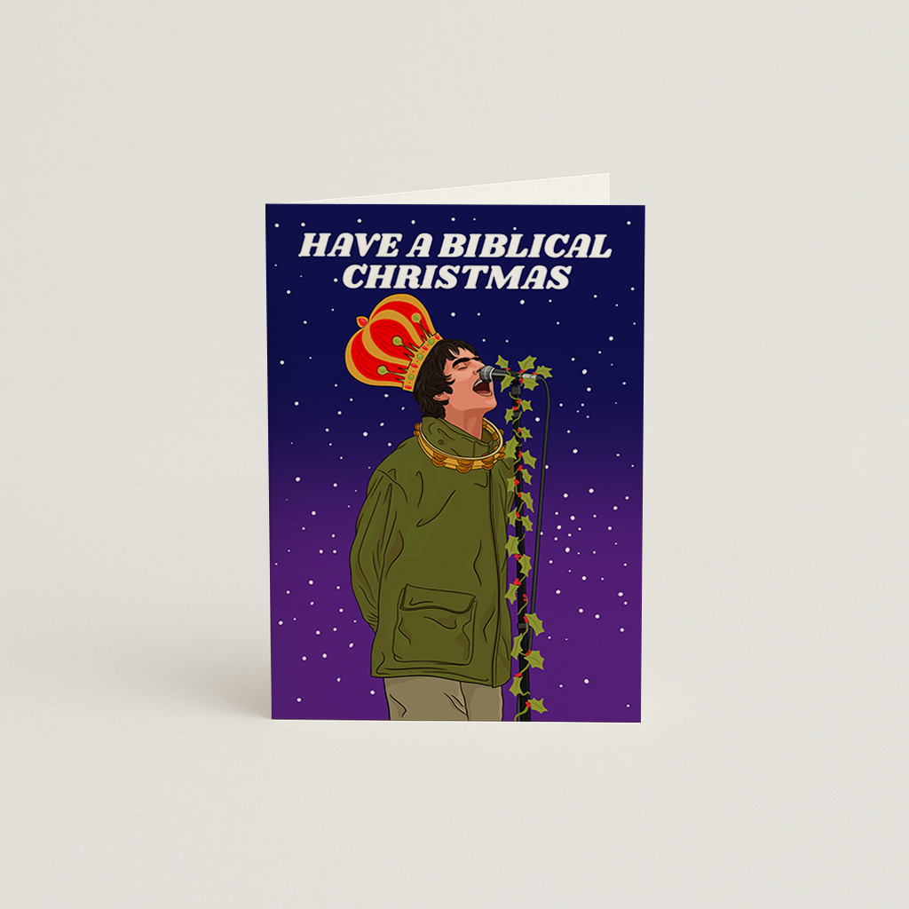 Biblical Oasis Christmas Card – LFH Studio